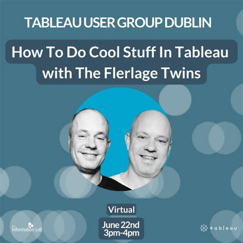 How To Do Cool Stuff In Tableau With The Flerlage Twins Tableau Ken