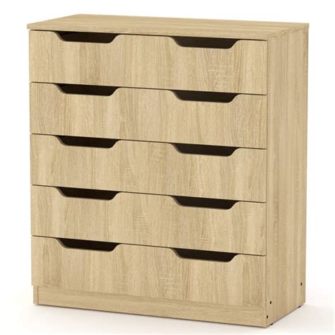 Комод Компанит 5М дуб сонома фото отзывы характеристики в интернет магазине Rozetka от