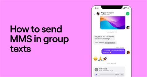 Mms Group Messaging How To Send Media In Group Texts Openphone Blog