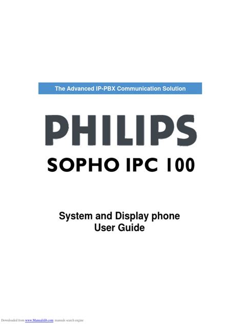 Sopho Ipc 100 Pdf Telephone Telephone Number