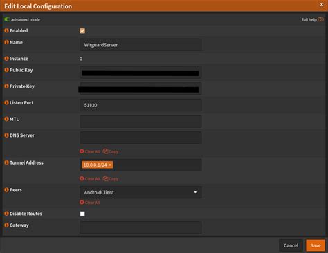 Split Tunnel Routing Openvpn And Wireguard Rpfsense