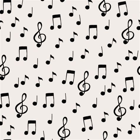 Rock N Roll Music Notes Blanket Carriage House Printery