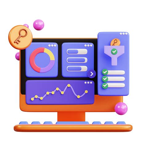 Seo Interface 3d Illustration 27193122 Png