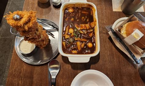 [서울 서울숲] 바삭한 타워 튀김과 국물떡볶이 한상 띠또분식 솔직후기 네이버 블로그