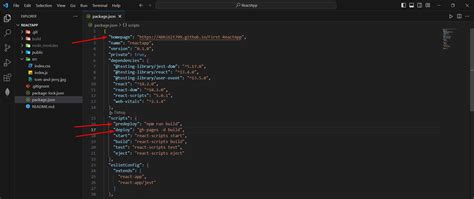 deploying react application using github pages
