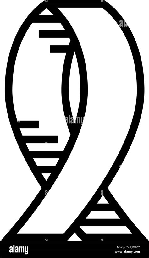 Badge Ribbon Banner Design Line Icon Vector Illustration Stock Vector