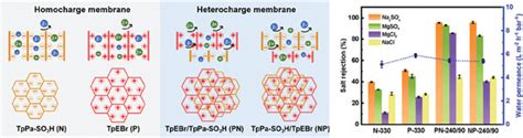 Tailor‐made Heterocharged Covalent Organic Framework Membrane For Efficient Ion Separation