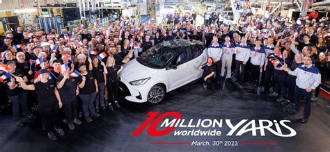 Toyota Yaris Reaches The Landmark Of Million Global Sales Toyota News Articles Toyota