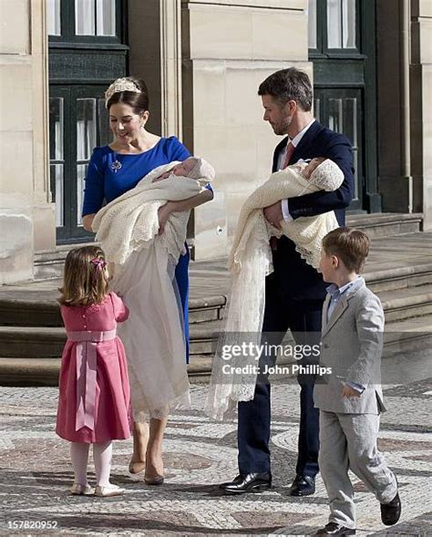 137 Christening Of The Danish Royal Twins Prince Vincent And Princess