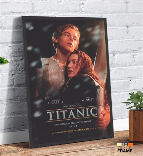 Quadro Pôster Filme Titanic M3 60x90 Elo7 Produtos Especiais