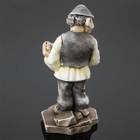 Статуэтка "Уличный музыкант", гипс, роспись, Европа, 1970-1990 гг ...