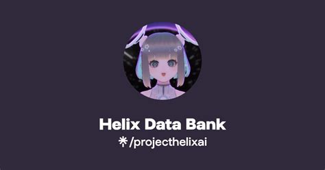 Helix Data Bank Twitter Instagram TikTok Twitch Linktree