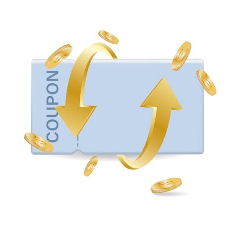Concept Dicône De Remise En Argent Et De Remboursement Coupon 3d