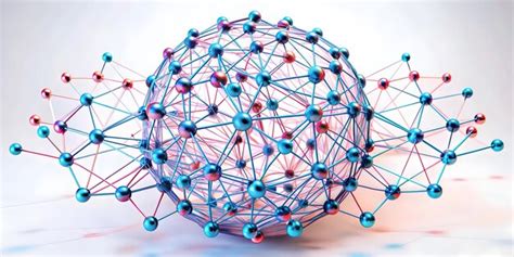 3d Ai Driven Neural Network Elements Abstract Vector Illustration Of Interconnected Nodes And