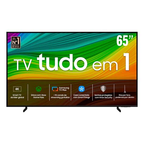 Smart Tv Samsung 75 Polegadas Qled 4k 75q60d 2024 Design Airslim Gaming