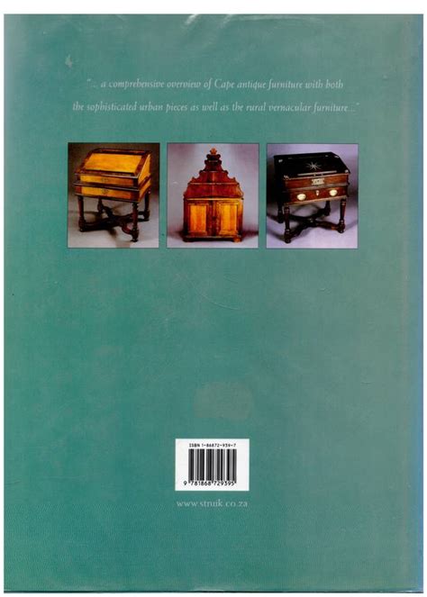 Africana Cape Antique Furniture A Comprehensive Pictorial Guide