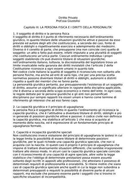Manuale Di Diritto Privato Salvatore Mazzamuto Diritto Privato Prof