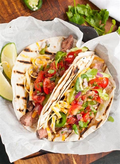 Grilled Steak Tacos With Fresh Pico De Gallo