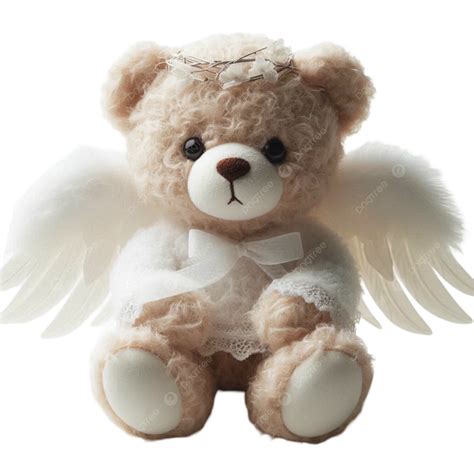 透明背景上的 3d 可愛白色 Tady 熊 可愛的白色泰迪熊 可愛的熊png去背圖片素材免費下載，免摳圖設計圖案下載 Pngtree