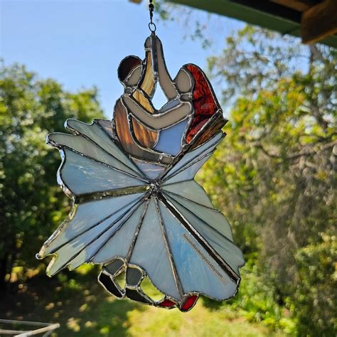 Stained Glass Spinners Etsy