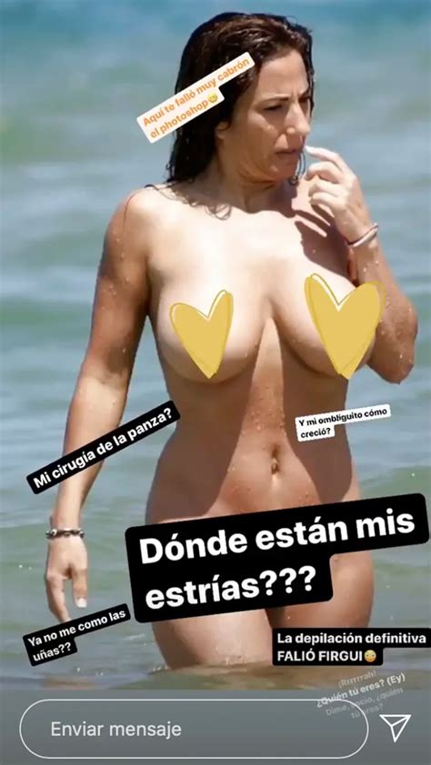 Con humor Consuelo Duval aclaró el tema de las fotos en playa nudista Infobae