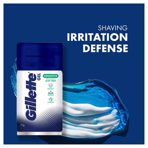 Gillette Series Shave Gel Sensitive Skin And Gillette Sensor3