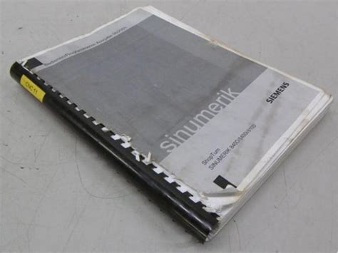 SIEMENS Sinumerik 840D 840Di 810D ShopTurn Handbuch