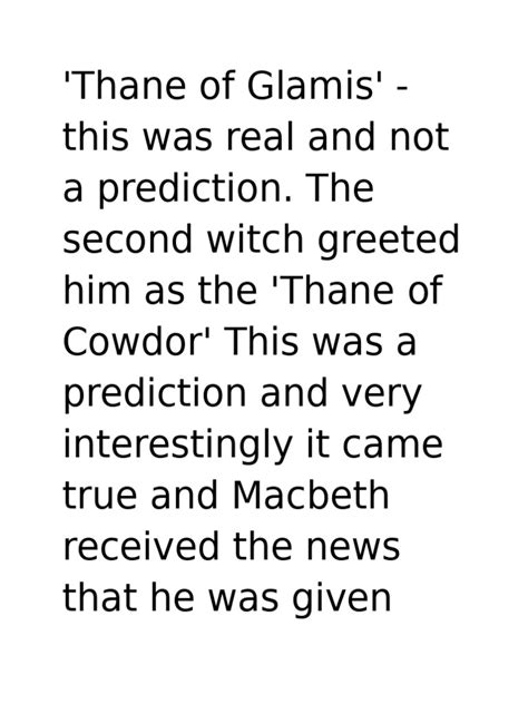 Macbeth Important Pdf