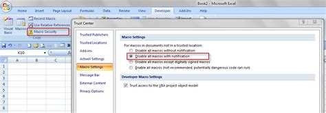 vba macro security e auditors manual guide