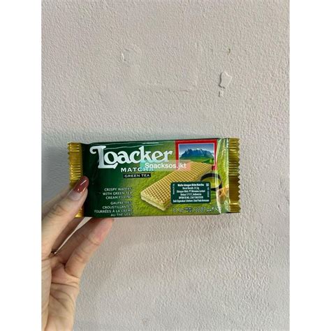 Jual LOACKER WAFER CLASSIC THINS COCOA MILK DARK CHOCOLATE MATCHA