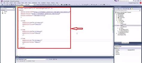 Create Toolbar Menu Items In Xamarin Android Using Visual Studio