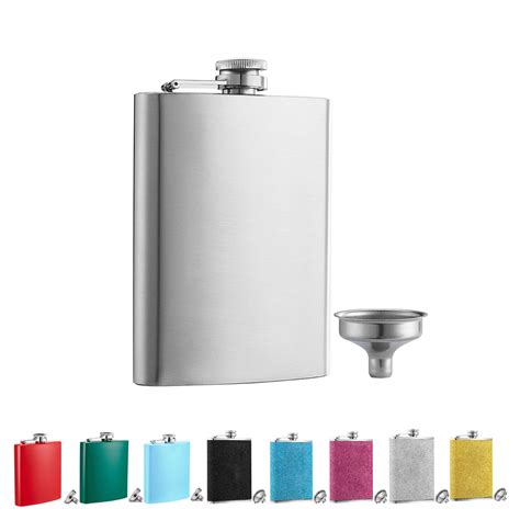 Dd082 8 Oz Solid Stainless Steel Leak Proof Hip Flask For Liquor With Dd082 8 Oz Solid Stainless Steel Leak Proof Hip Flask For Liquor With