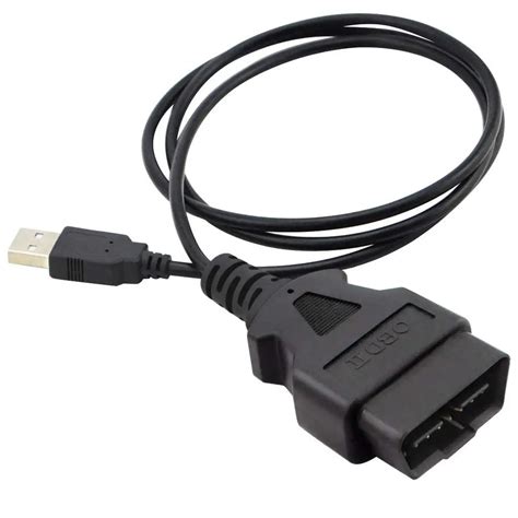 Obd2 Usb Extension Cable 16 Pin Usb To Obd Obd Ii Obd2 Cable Adapter