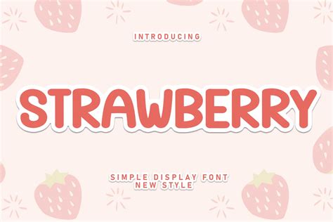 Strawberry Regular PREMIUM Font
