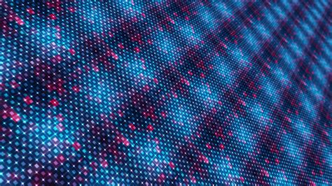 Loop Digital Technology Red Blue Grid Mosaic Pixels 2015483 Stock Video At Vecteezy
