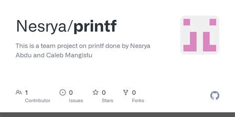 GitHub Nesrya Printf This Is A Team Project On Printf Done By Nesrya