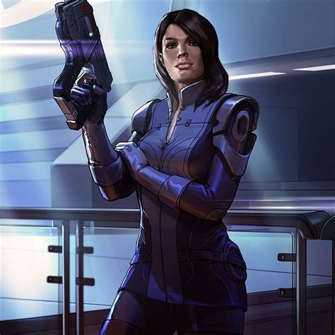 Mass Effect Archives Me3 Ashley Williams 1 Киберпанк Фантастика