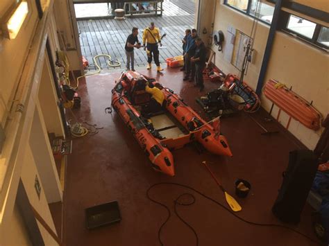 Our D Class Inshore Lifeboat Being Rnli Blyth Lifeboat