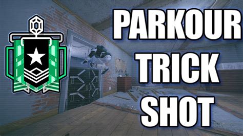 Parkour For The Win Rainbow Six Siege Youtube