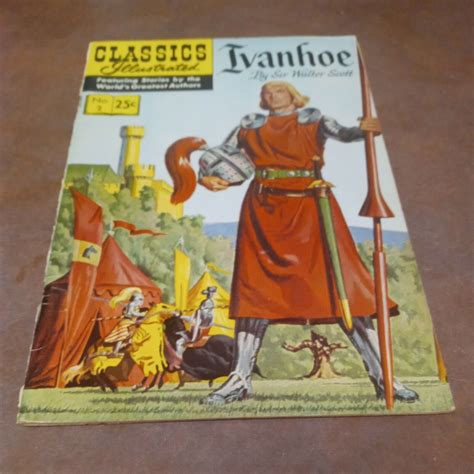 Classics Illustrated 8 Issue Silver Age Comics Ivanhoe Black Arrow