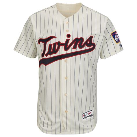Mens Minnesota Twins Majestic Alternate Ivorynavy Flex Base Authentic