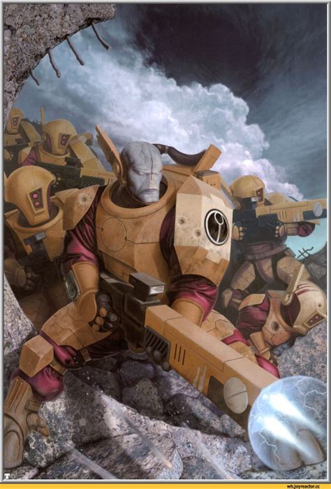 Tau Empire Warhammer 40000 сообщество фанатов красивые картинки