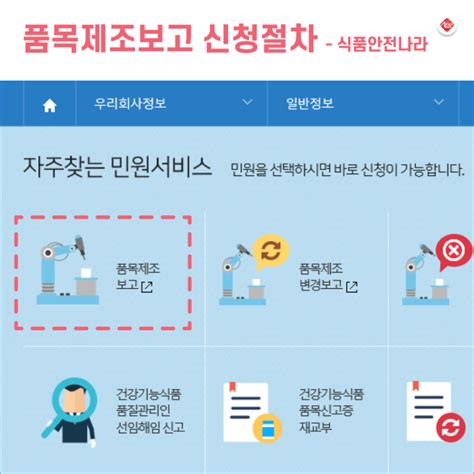 식품안전나라 품목제조보고 신청방법부터 Faq까지 네이버 블로그