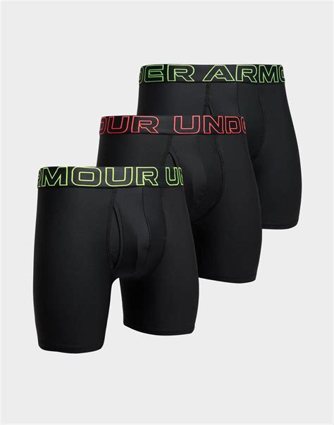 Black Under Armour 3 Pack Boxers Jd Sports Nz