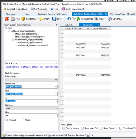 Output Columns Does Not Match The FetchXML Statement Issue Rappen FetchXMLBuilder GitHub
