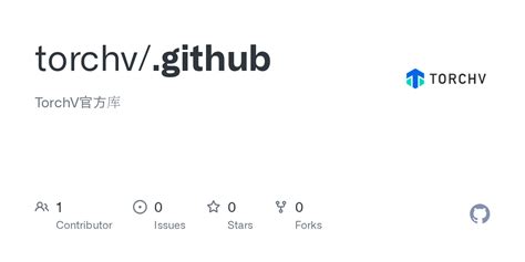 Github Torchvgithub Torchv官方库
