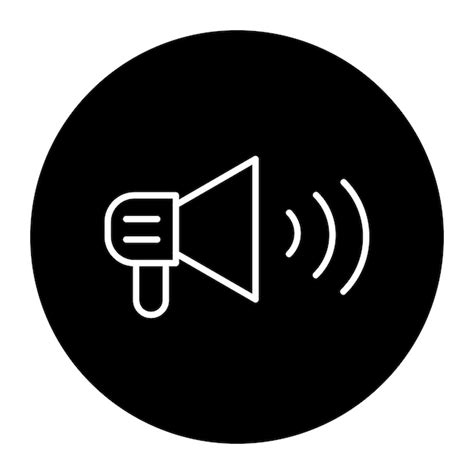 Premium Vector Loudspeaker Icon