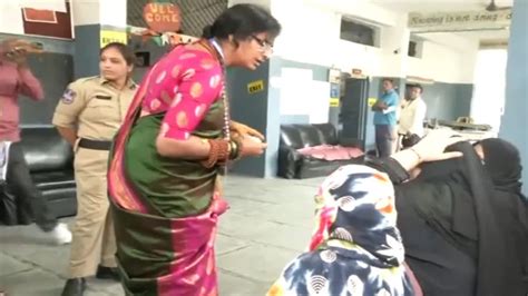 Hyderabad Bjp Candidate Madhavi Latha Booked After Video Of Her