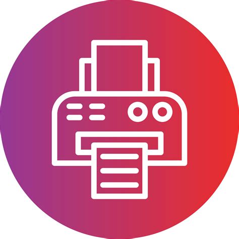Printer Icon Style 12814516 Vector Art At Vecteezy