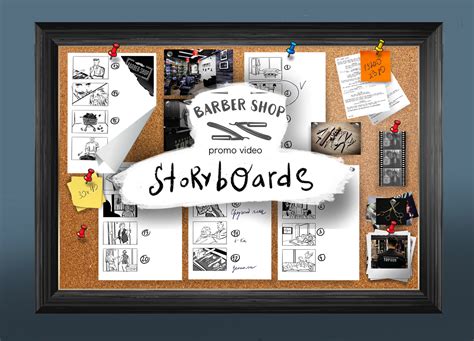 Storyboard From Barbershop Promo On Behance
